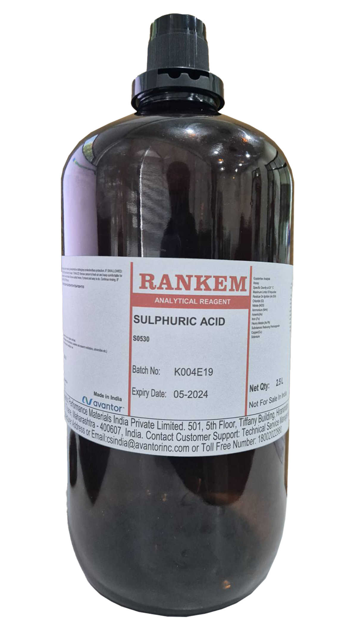 SULPHURIC ACID, AR, RANKEM®
