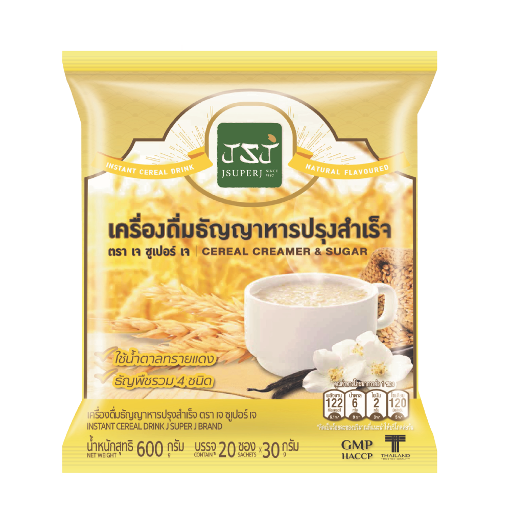 J SUPER J CEREAL NATURAL FLAVOR 30G*20SACHETS