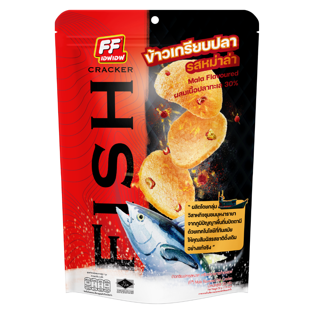 Cracker Fish Mala Flavoured