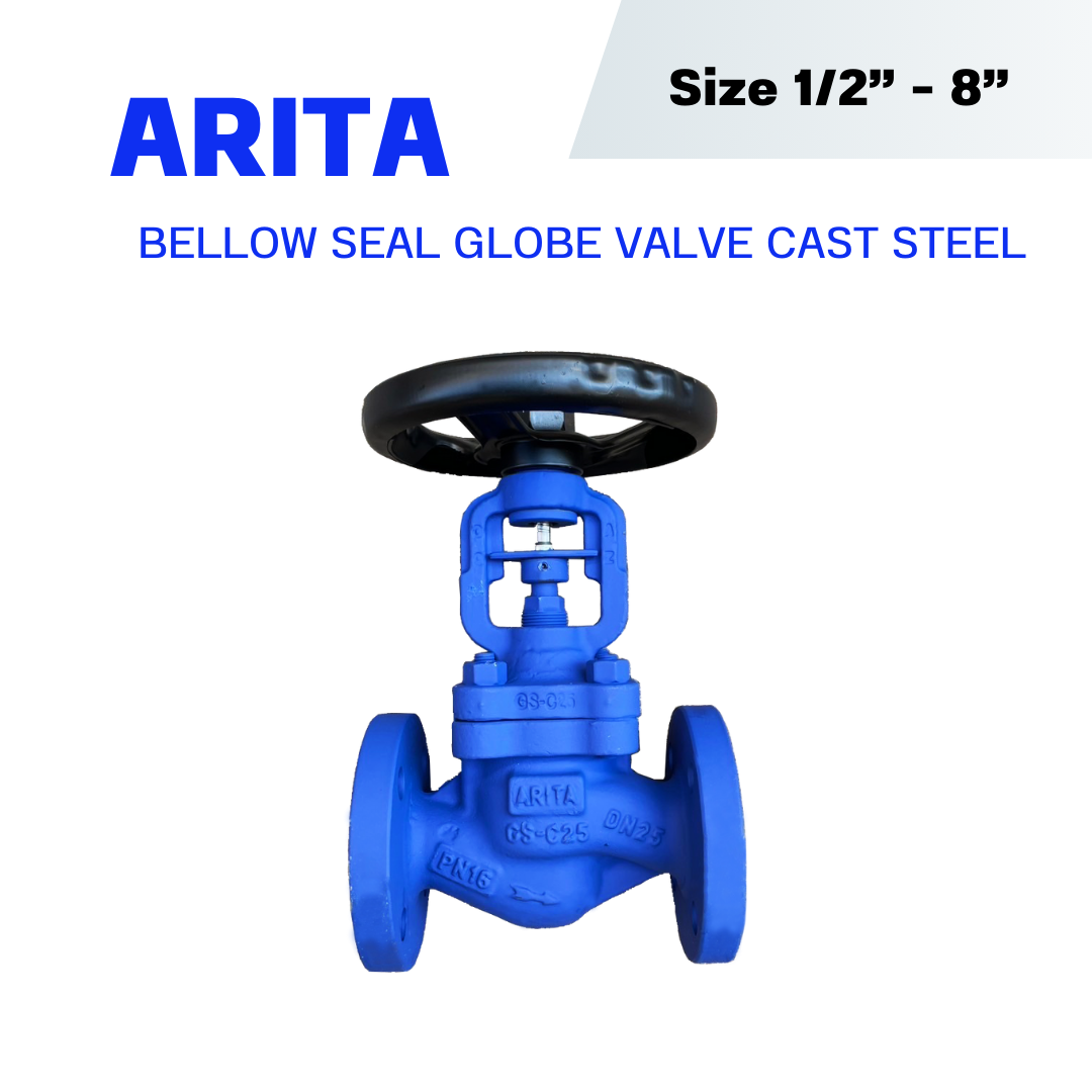 ARITA Bellow seal globe valve (BLS2) - โกลบวาล์ว
