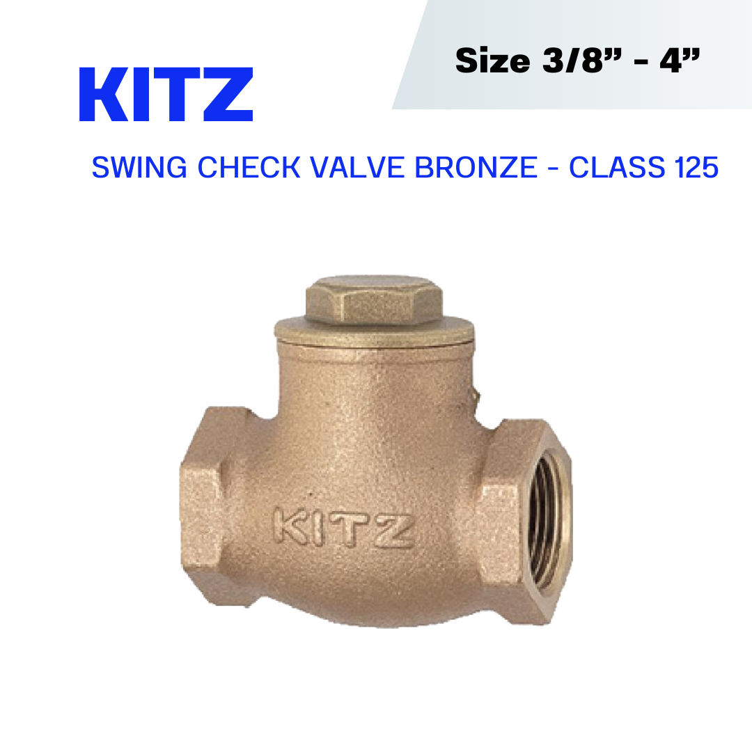 KITZ Swing Check Valve (R/AKR) - สวิงเช็ควาล์ว