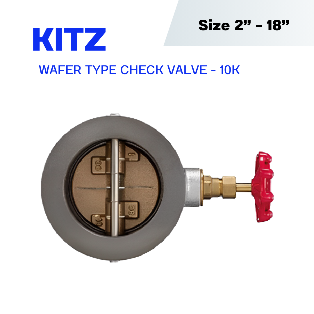 KITZ Wafer type check valve (10FWZ) - เช็ควาล์ว