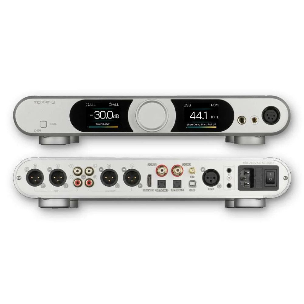Topping DX9 DAC/AMP รุ่นพิเศษครบรอบ 15ปี รองรับ LDAC, Dual Hi-Res