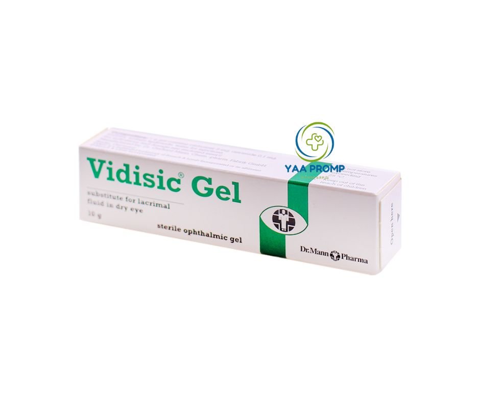 VIDISIC EYE GEL 10G. เจลเพิ่มความชุ่มชื้นดวงตา วิดิซิก เจล