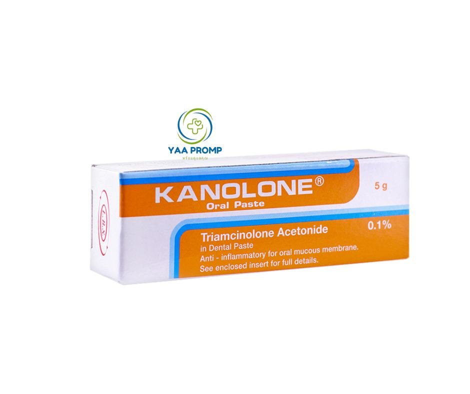 KANOLONE คาโนโลน ยาป้ายปาก ทาแผลในปาก ร้อนใน