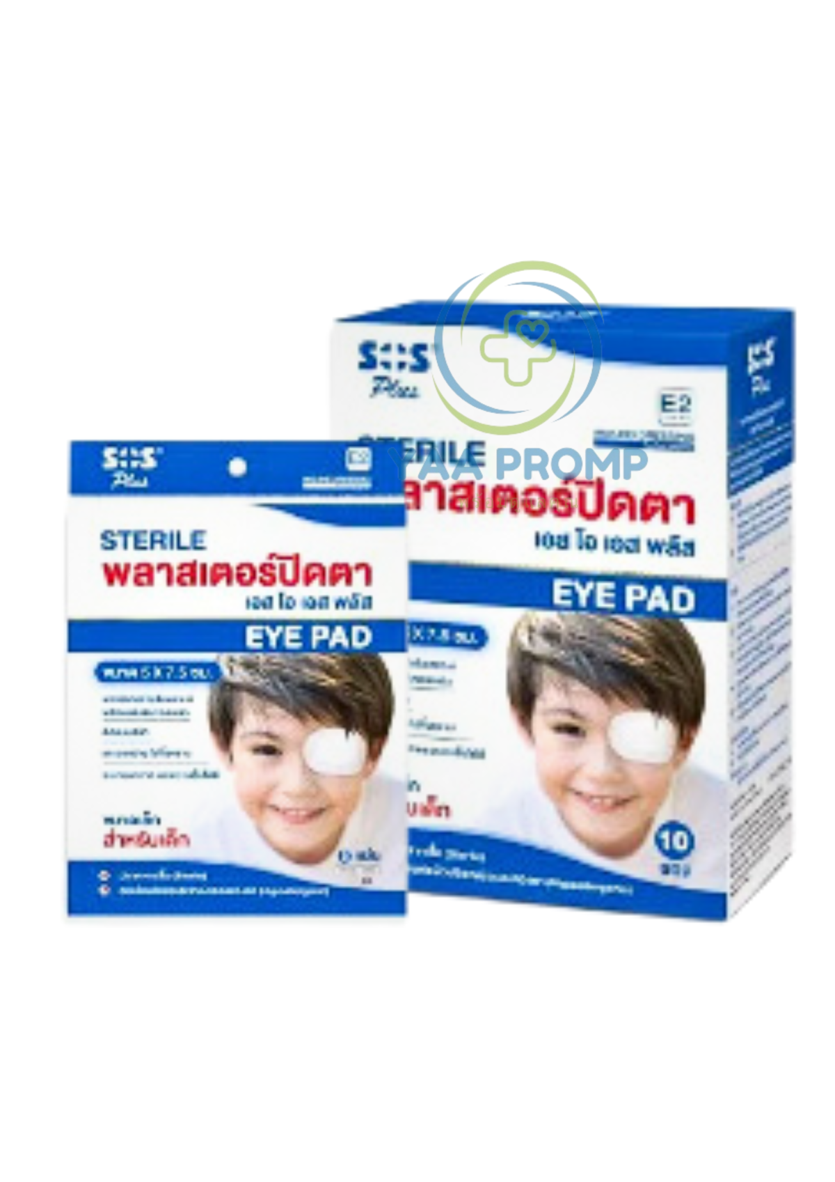 SOS PLUS EYE PAD เอสโอเอส พลัส พลาสเตอร์ปิดตา