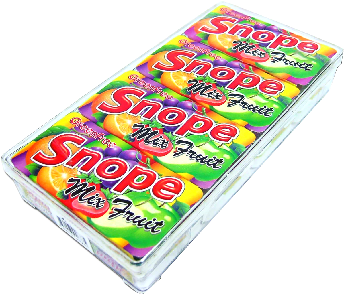 Snope Fruits Flavor Candy