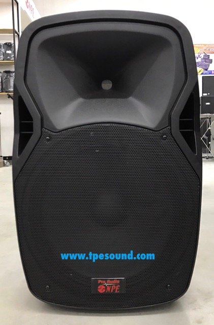 NPE NL-12BAT ตู้ลำโพงเคลื่อนที่ 12 นิ้ว มีแอมป์ / แบตเตอรี่ / ไมค์ลอยคู่ / เอคโค่ในตัว