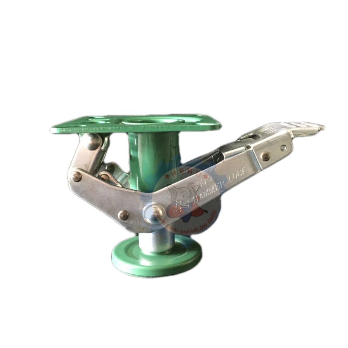 ้HAMMER LOCK SIZE 900-2 (4") ตัวล็อคอุปกรณ์รถเข็น
