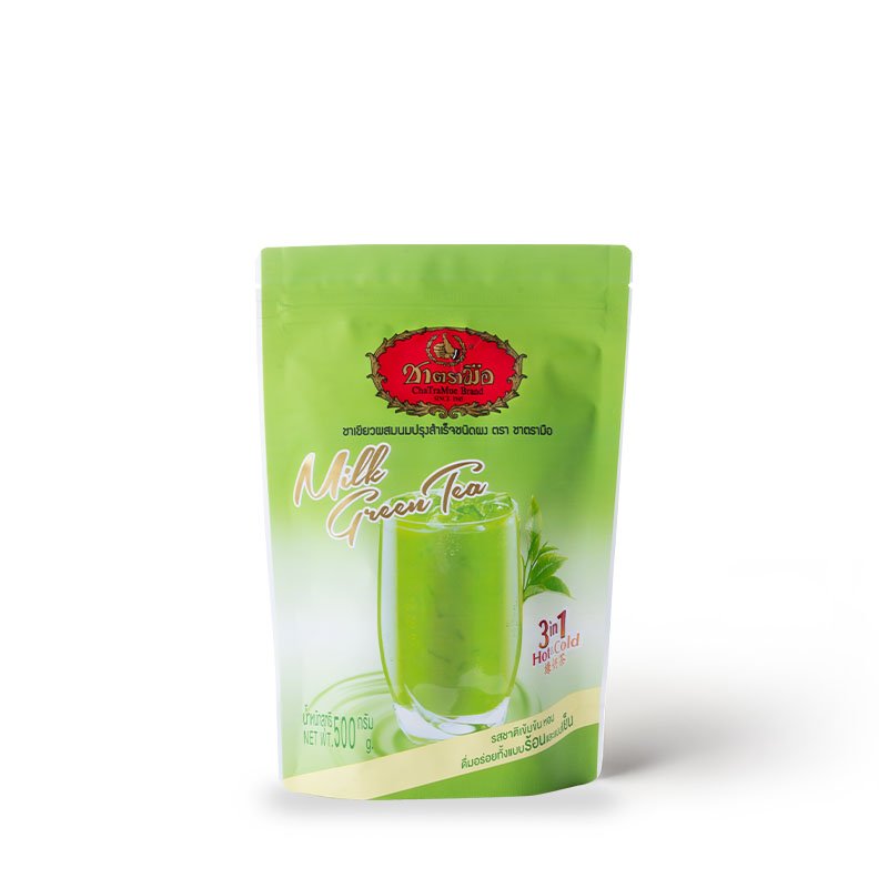 Instant Milk Green Tea - cha-thai
