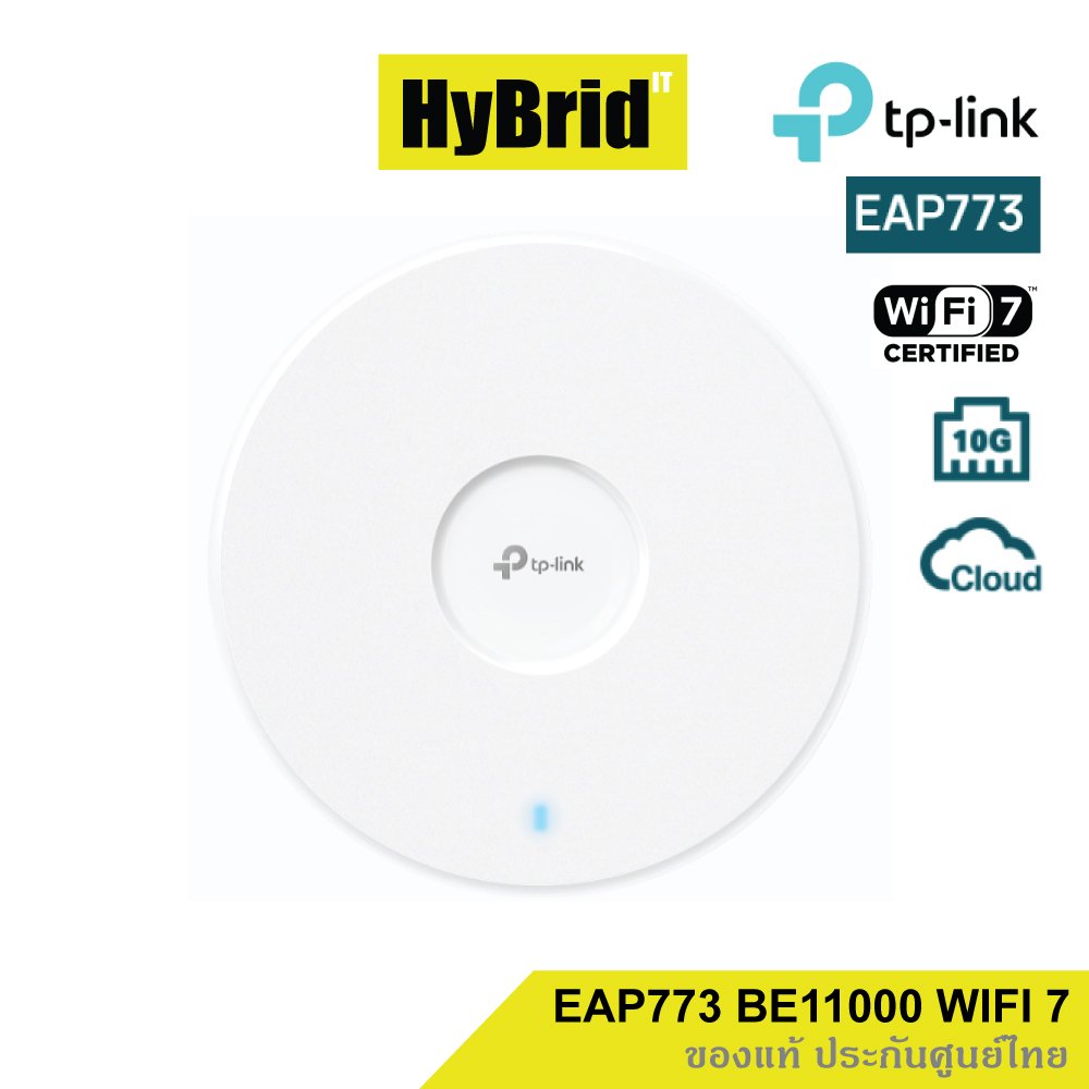 TP-LINK EAP773 BE11000 Ceiling Mount Tri-Band Wi-Fi 7 Access Point แท้ ...