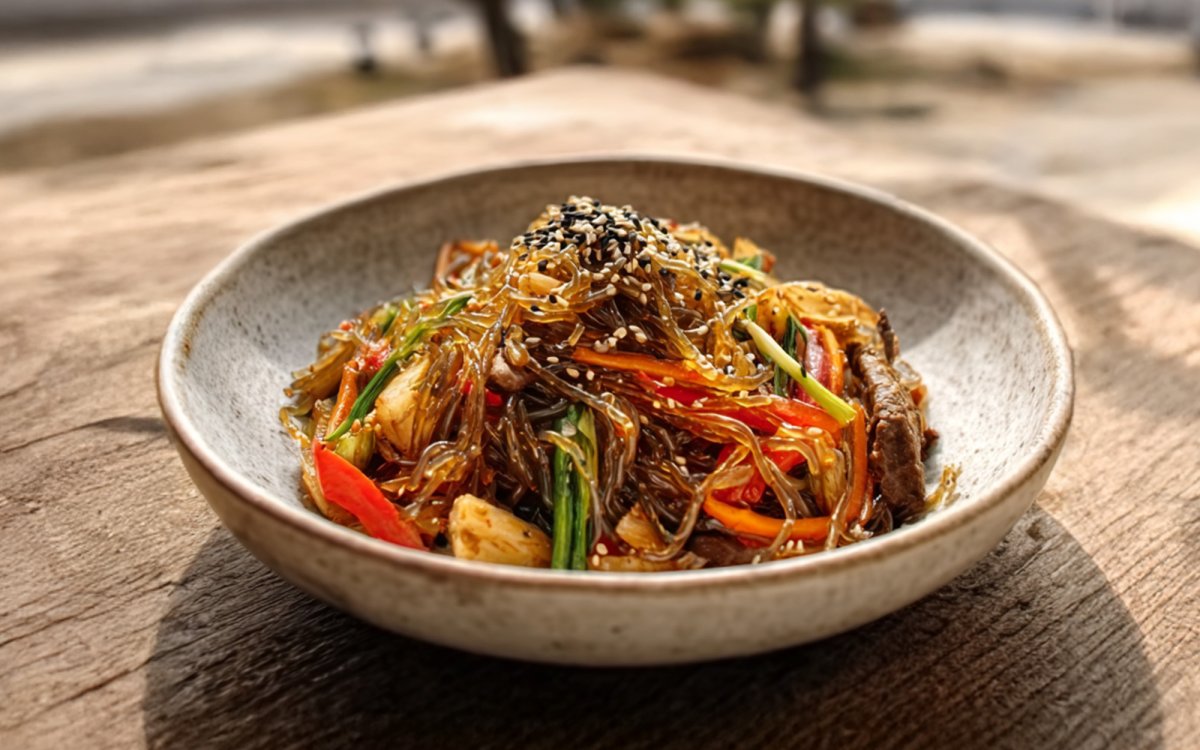 Japchae: The History of the Famous Korean Glass Noodle Dish