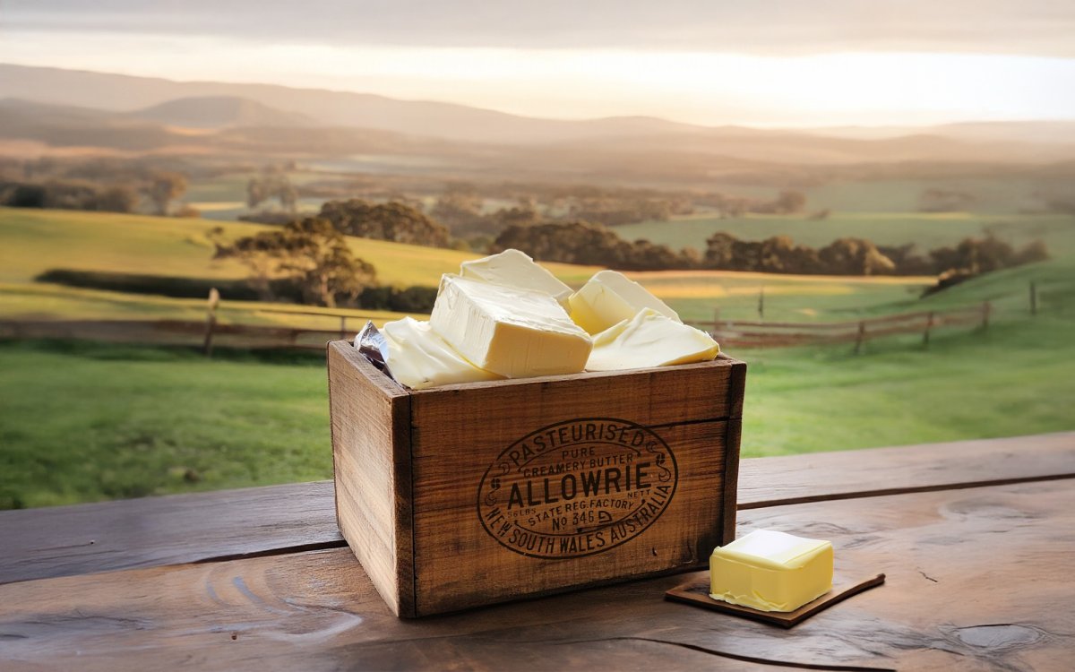Allowrie: History of Australian Butter & Cheese | Rimping