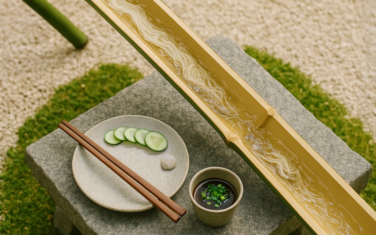 Nagashi Somen : วัฒนธรรมอาหารดับร้อนของญี่ปุ่น