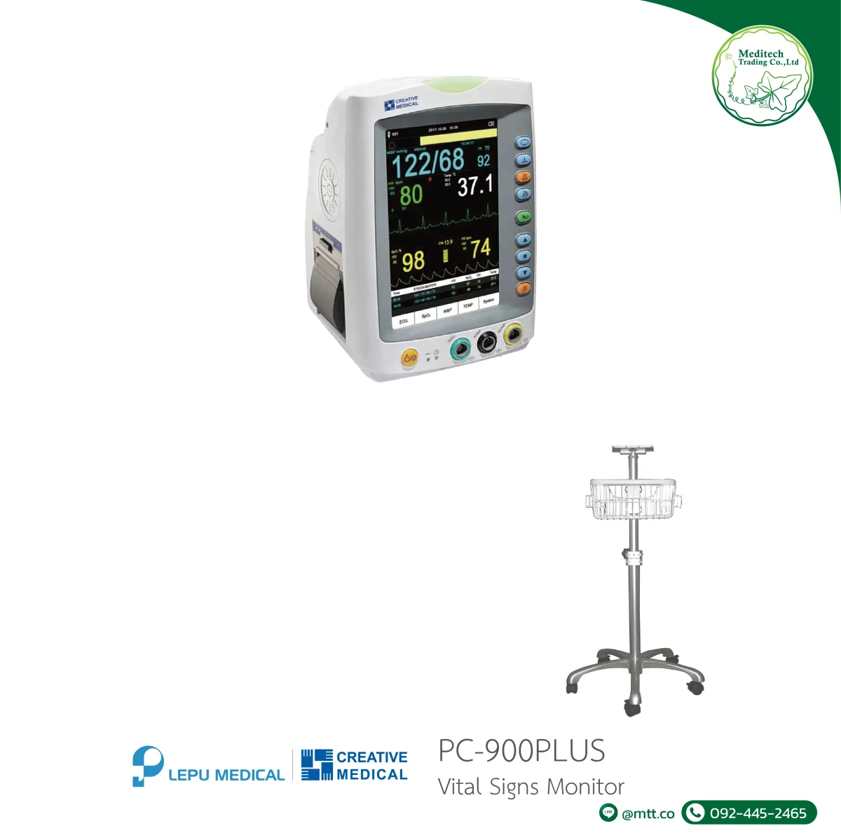 PC-900plus, Vital Signs Monitor