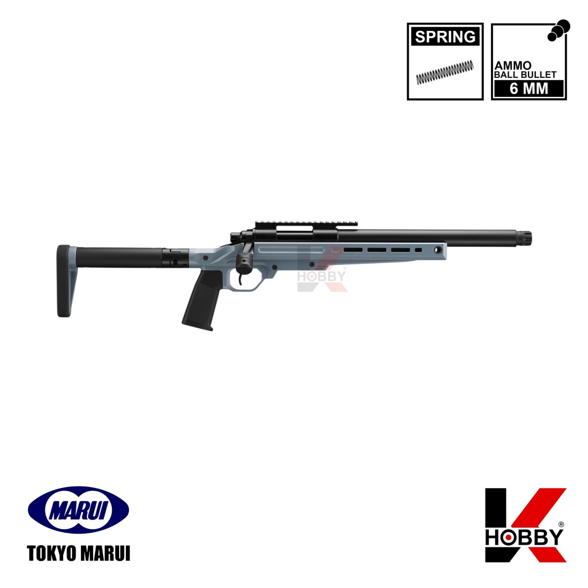 TOKYO MARUI - VSR ONE (PHANTOM BLUE) สปริง ซักยิงทีละนัด