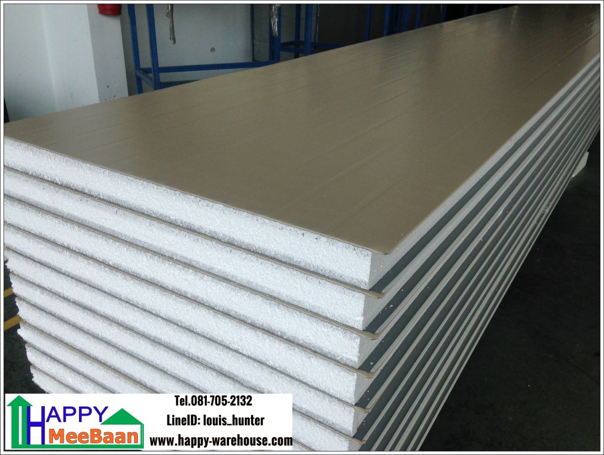 จำหน่าย ผนังสำเร็จรูป ผนัง Sandwich Panel ผนัง Isowall ผนัง EPS