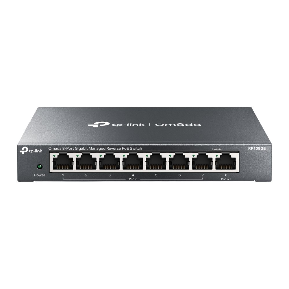 TP-LINK TL-RP108GE 8-Port Gigabit Managed Reverse PoE Switch - totalit