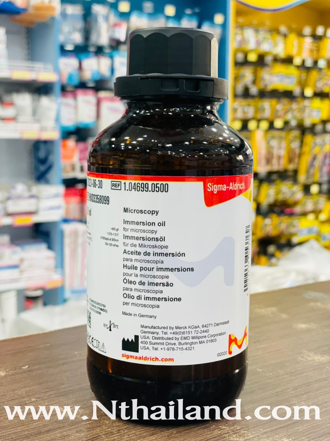 Immersion oil 450 mL