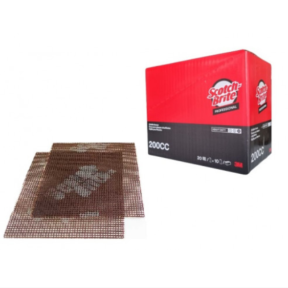 Scotch-Brite™ Griddle Screen 200 CC แผ่นตะแกรง เบอร์ 200 CC - nthailand