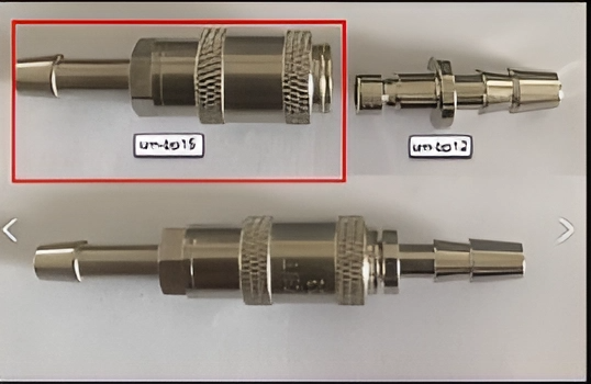 ข้อต่อ UM-BP15 ใช้สำหรับผ้าพันแขนเครื่องวัดความดัน ยี่ห้อ Unimed