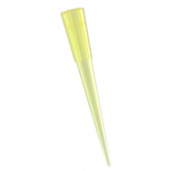 Yellow tips (Pipet tips) 1-200 ul.