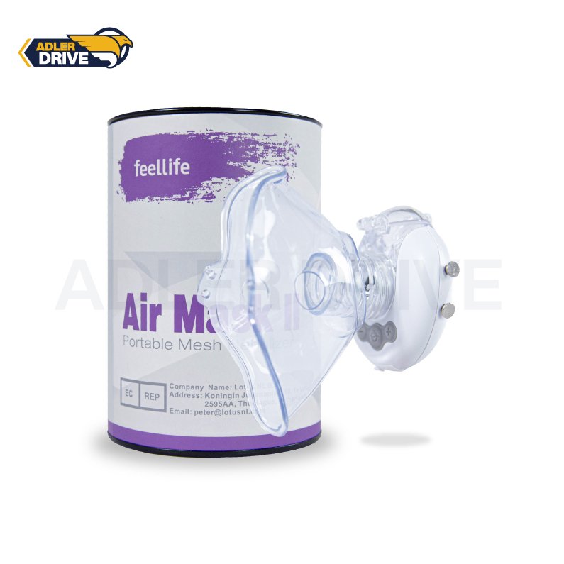 เครื่องพ่นละอองยาแบบพกพา ยี่ห้อ FEELLIFE รุ่น AIR MASK II - adlerdrive