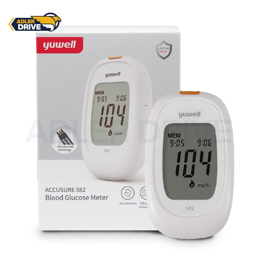 เครื่องตรวจวัดระดับน้ำตาลในเลือด YUWELL Blood Glucose Meter รุ่น 582 ...
