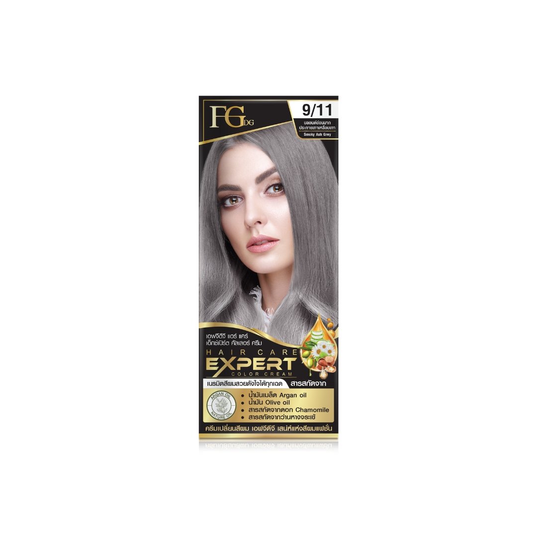 Farger FGDG น้ำยาย้อมผม เบอร์ 9/11 สี SMOKY ASH GREY