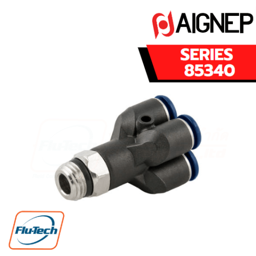 AIGNEP – SERIES 85340 Y CONNECTOR ORIENTING MALE ADAPTOR - flutechthailand