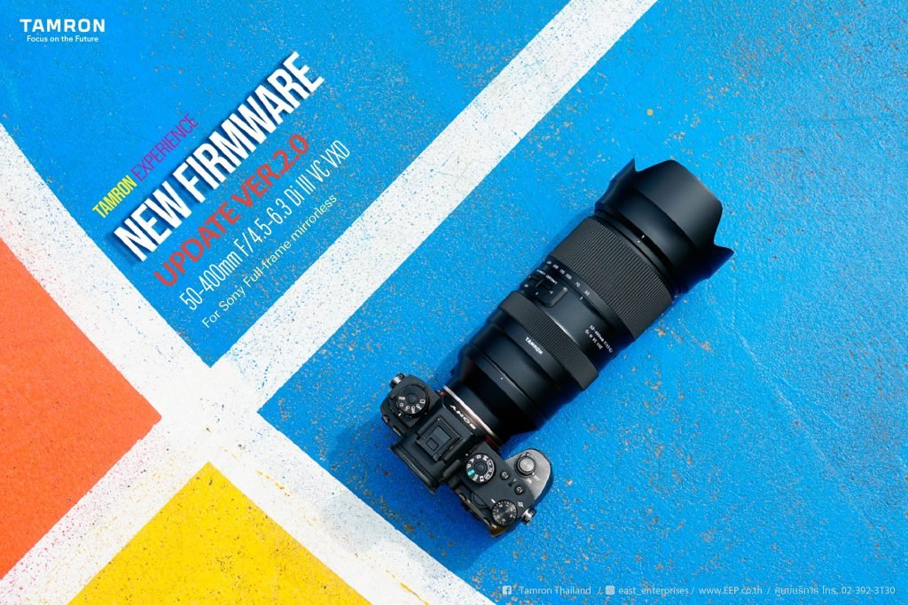 TAMRON…EXPERIENCE : NEW FIRMWARE UPDATE VER.2.0