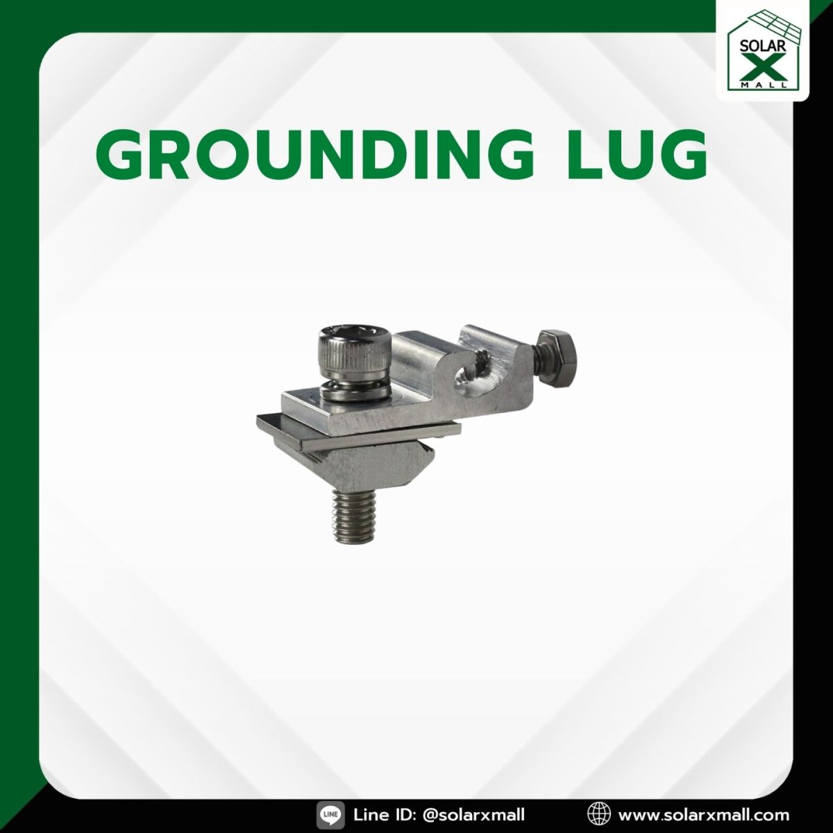 โปรโมชั่นดีๆ Grounding lug อุปกรณ์ยึดติดตั้งแผงโซล่าเซลล์ ราคาดีที่สุด
