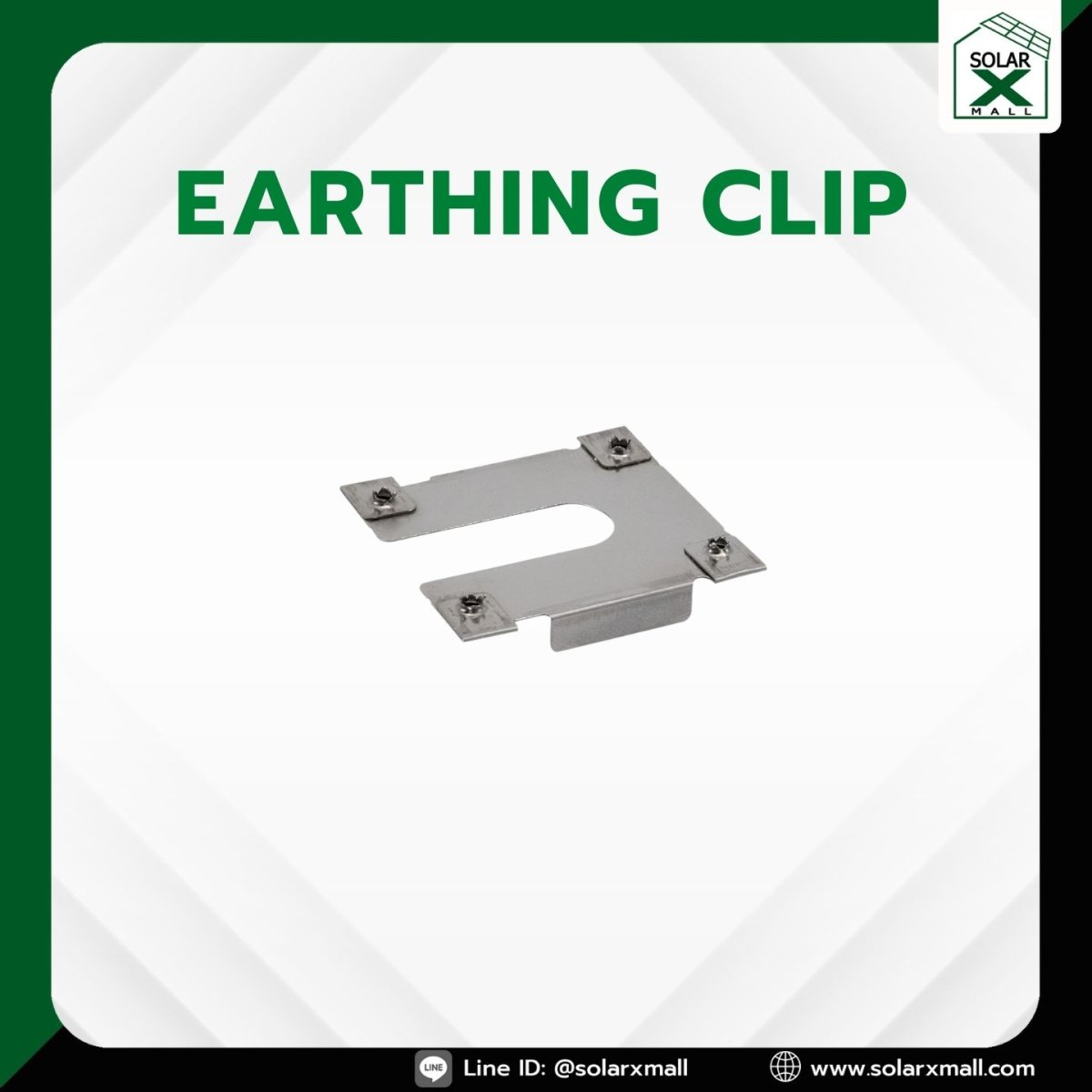 โปรโมชั่นดีๆ Earthing Clip อุปกรณ์ยึดติดตั้งแผงโซล่าเซลล์ ราคาดีที่สุด