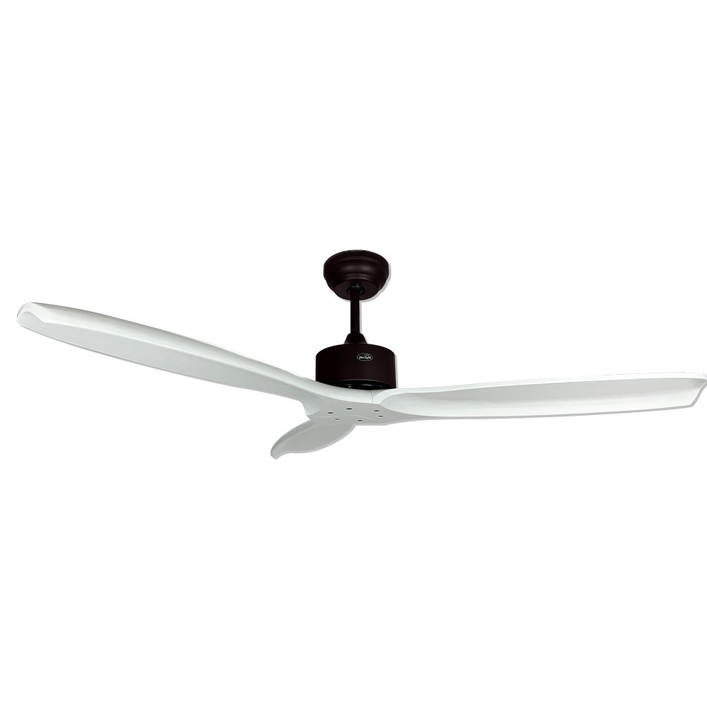CEILING FAN Solid Wood Blade MODEL S-01-WH SIZE 52 White SKU S-01-WH