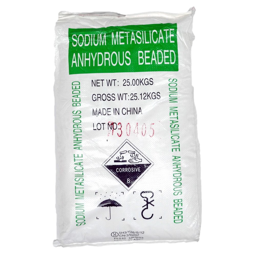 SODIUM METASILICATE ANHYDROUS BEADED - cosmos-supply