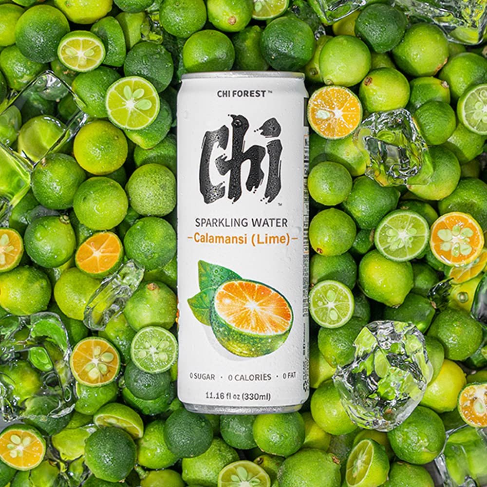 CHI FOREST Flavored Sparkling Water Calamansi Lime - foodee99
