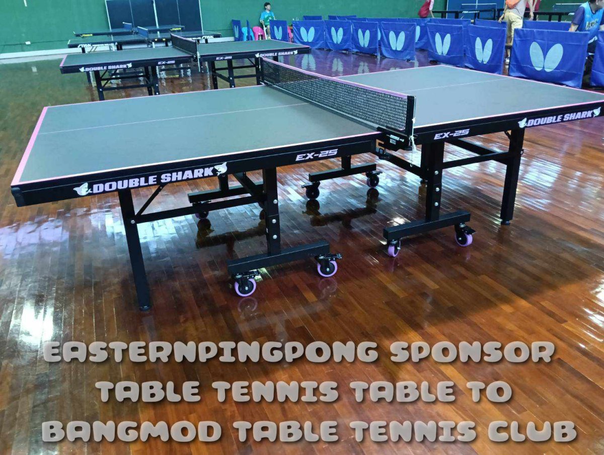 EASTERNPINGPONG SPONSOR DOUBLE SHARK TABLE TENNIS TABLES TO SUPPORT ...