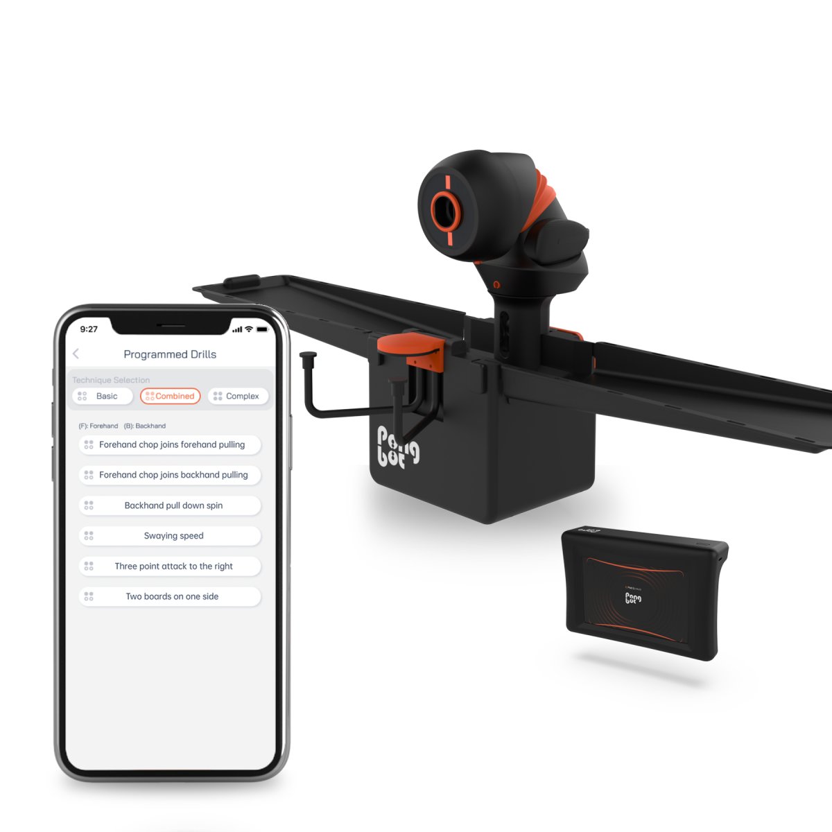 OMNI S Pro Table Tennis Serve Machine Intelligent Professional ...