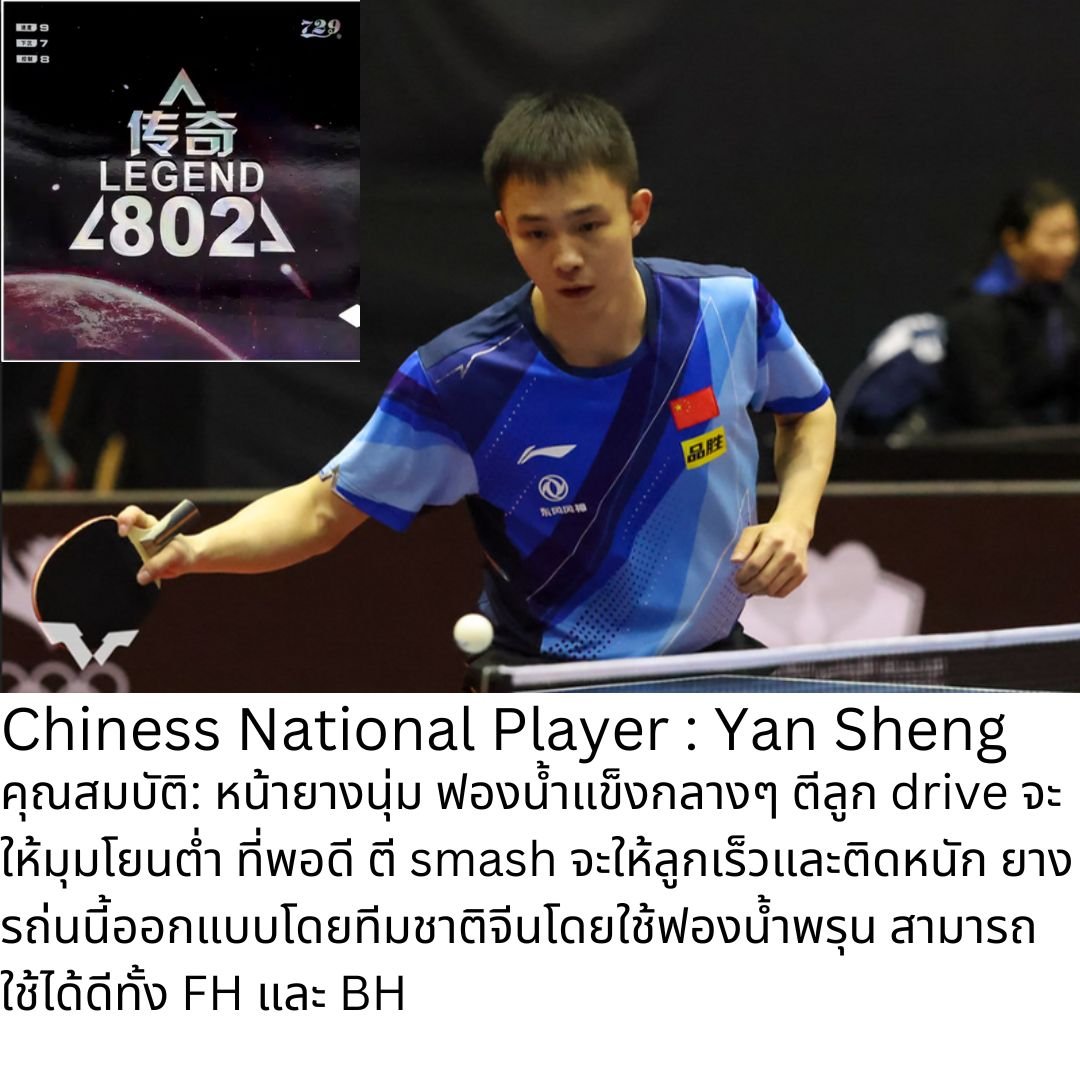 Rubber 729 Legend 802