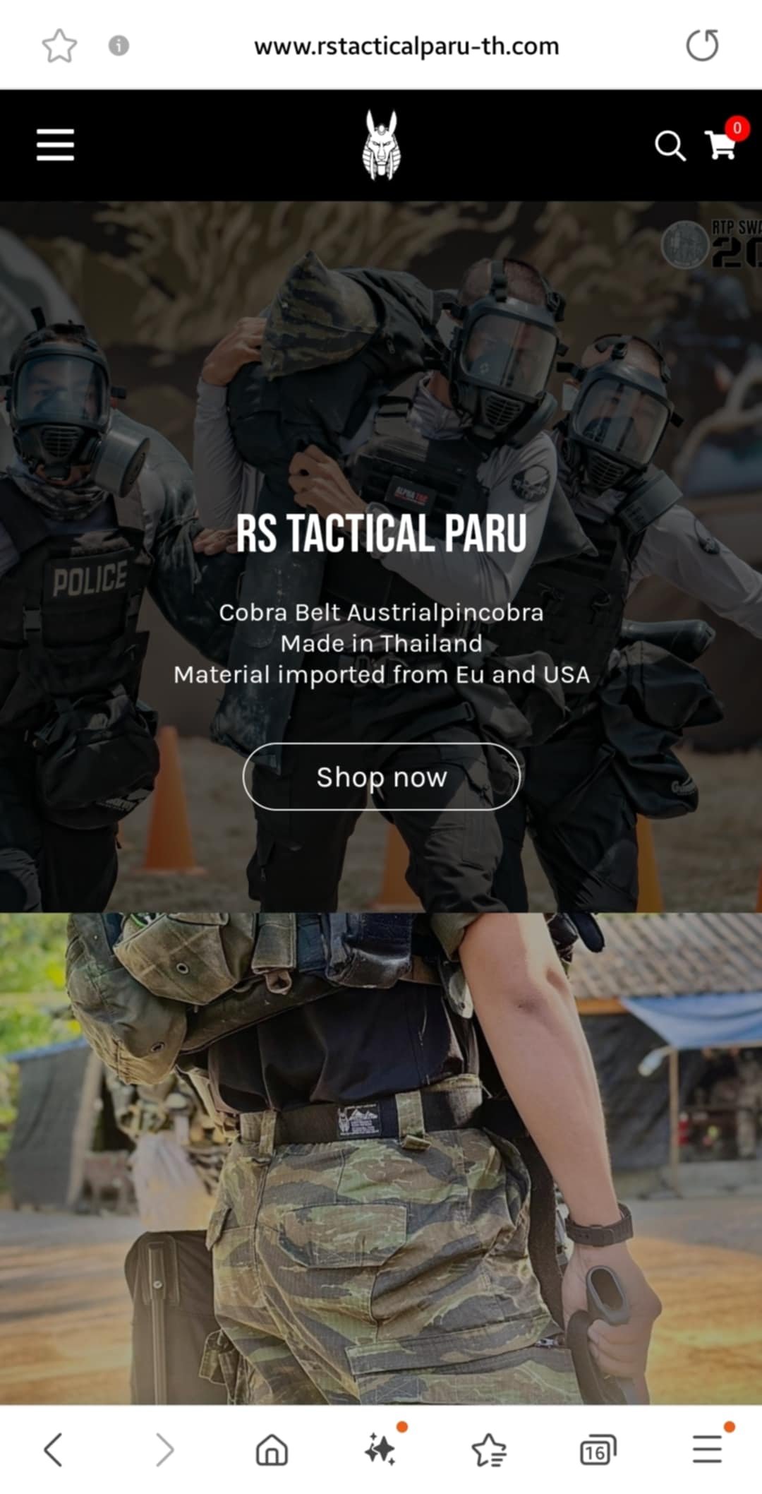 Category - RS Tactical Paru - TH