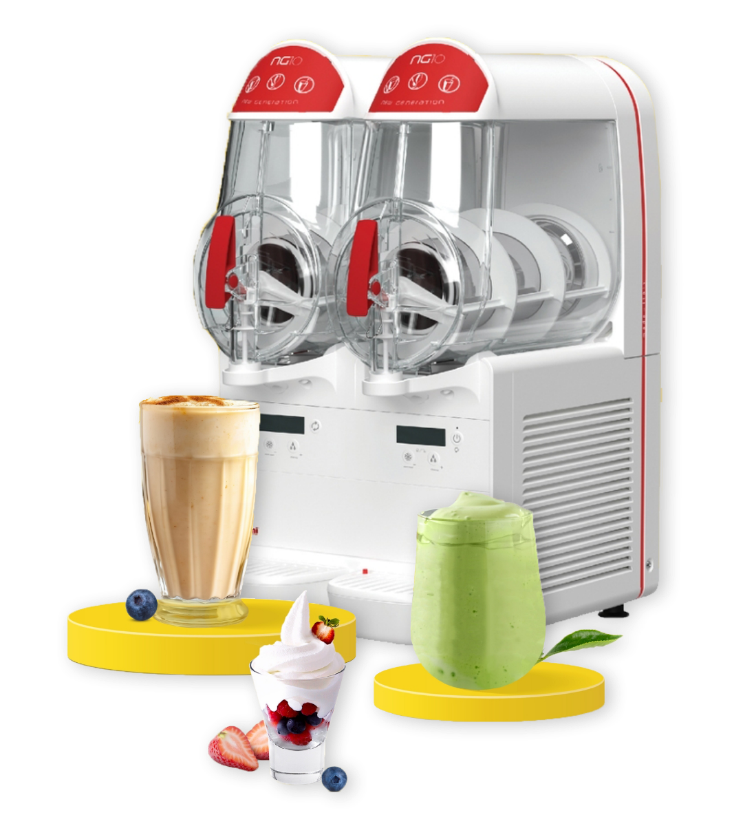 Slush World แบรนที่นำเข้าและจัดจำหน่าย Slush Machine