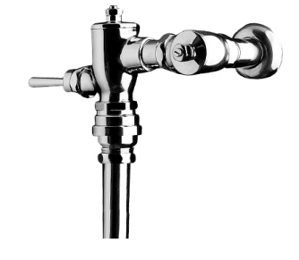 TV150NS ฟลัชวาล์ว สำหรับโถสุขภัณฑ์ Exposed Manual Toilet Flush Valve w ...