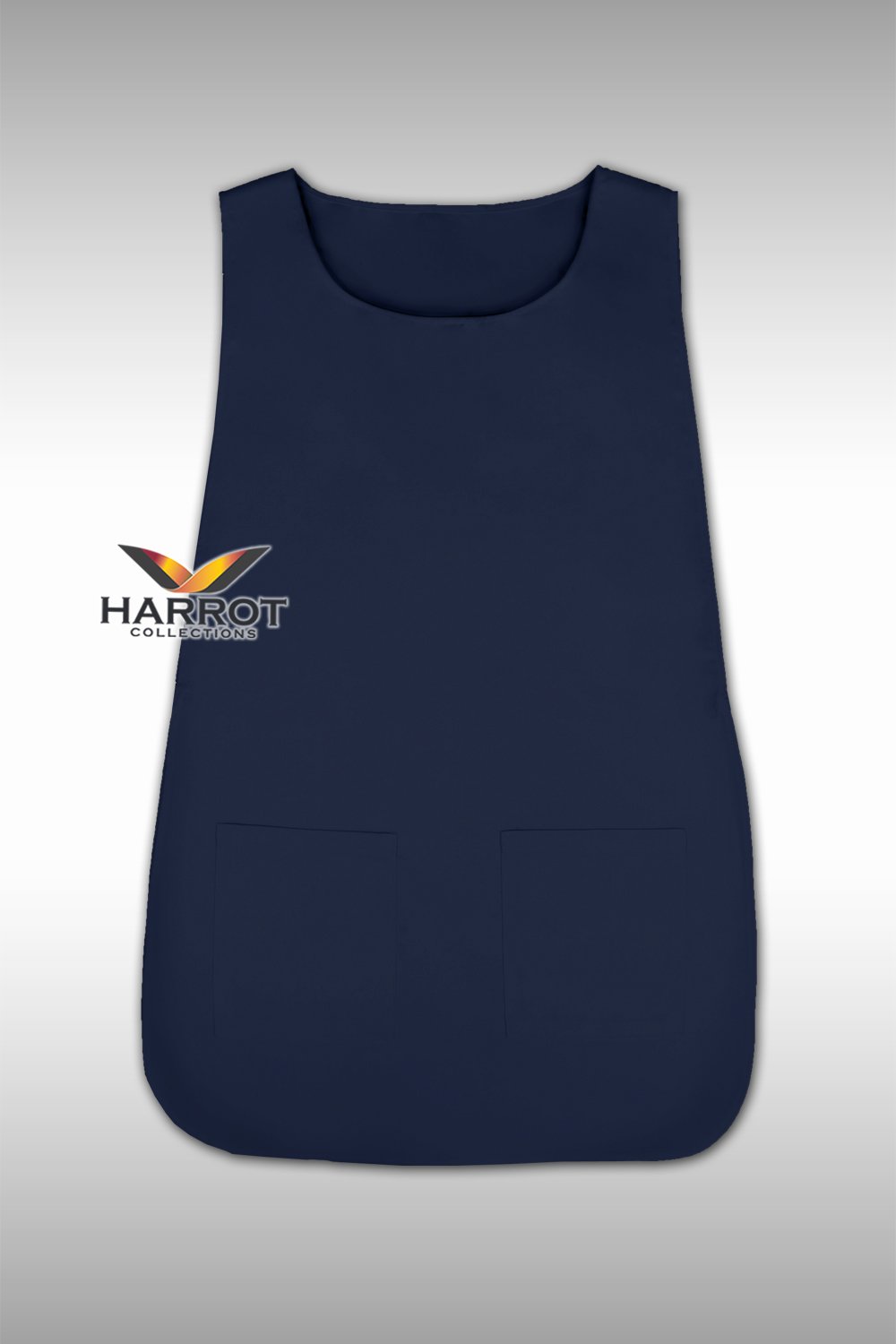 Dark Blue Covered Apron - harrot