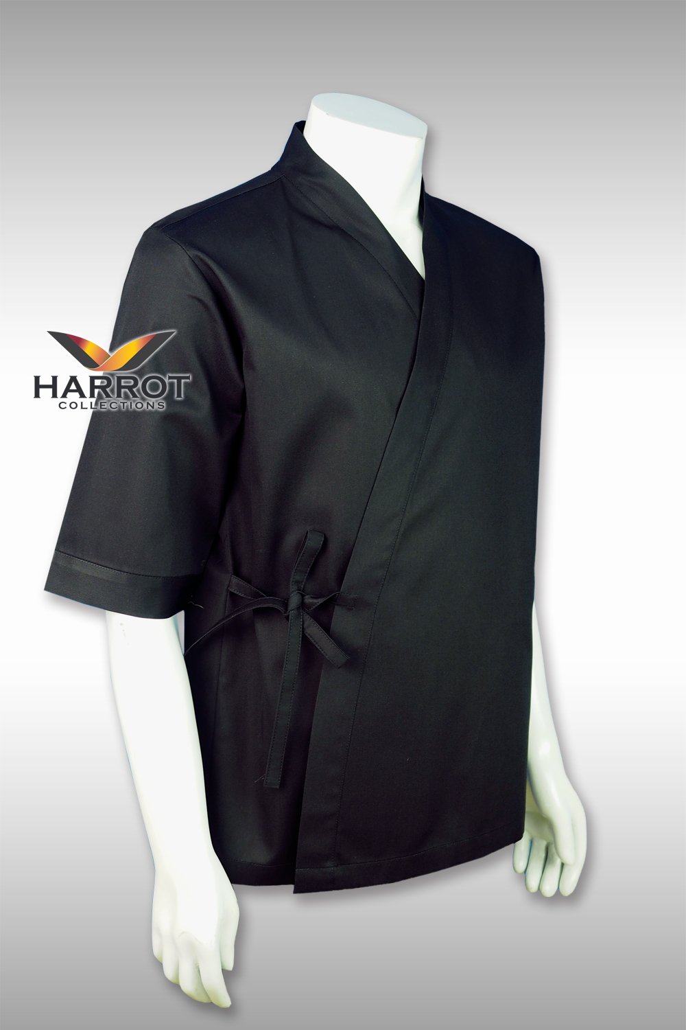Black Japanese Chef Jacket - harrot