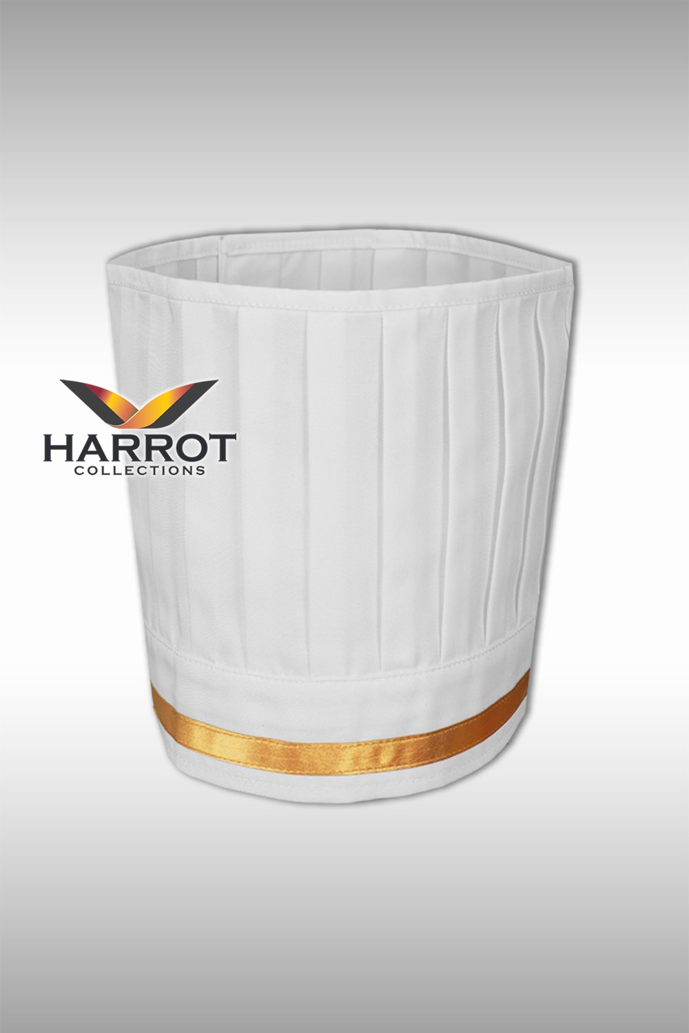 White Long Chef Hat 7.5 inches - harrot