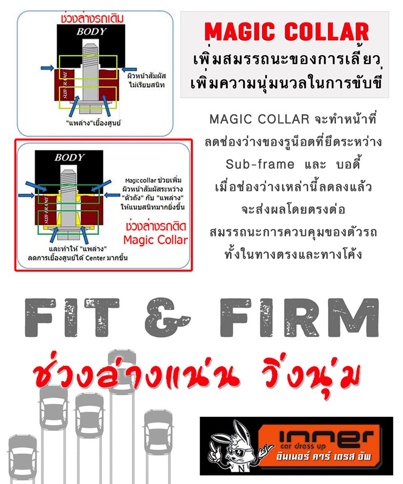 MAGIC COLLAR บูชเติมเต็มช่วงล่าง