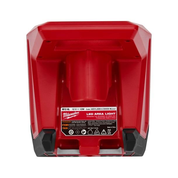 Milwaukee M12 AL-0 ไฟส่องพื้นที่ 12 โวลต์ ฐานแม่เหล็ก (เครื่องเปล่า ...