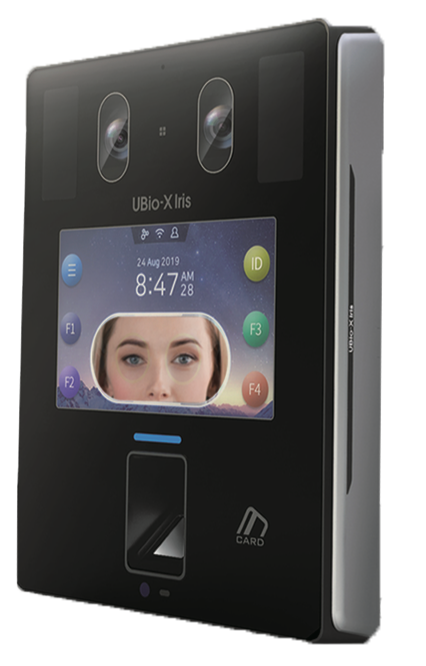 เครื่องสแกนลายนิ้วมือและเครื่องสแกนม่านตา UBio-X Iris - hitop