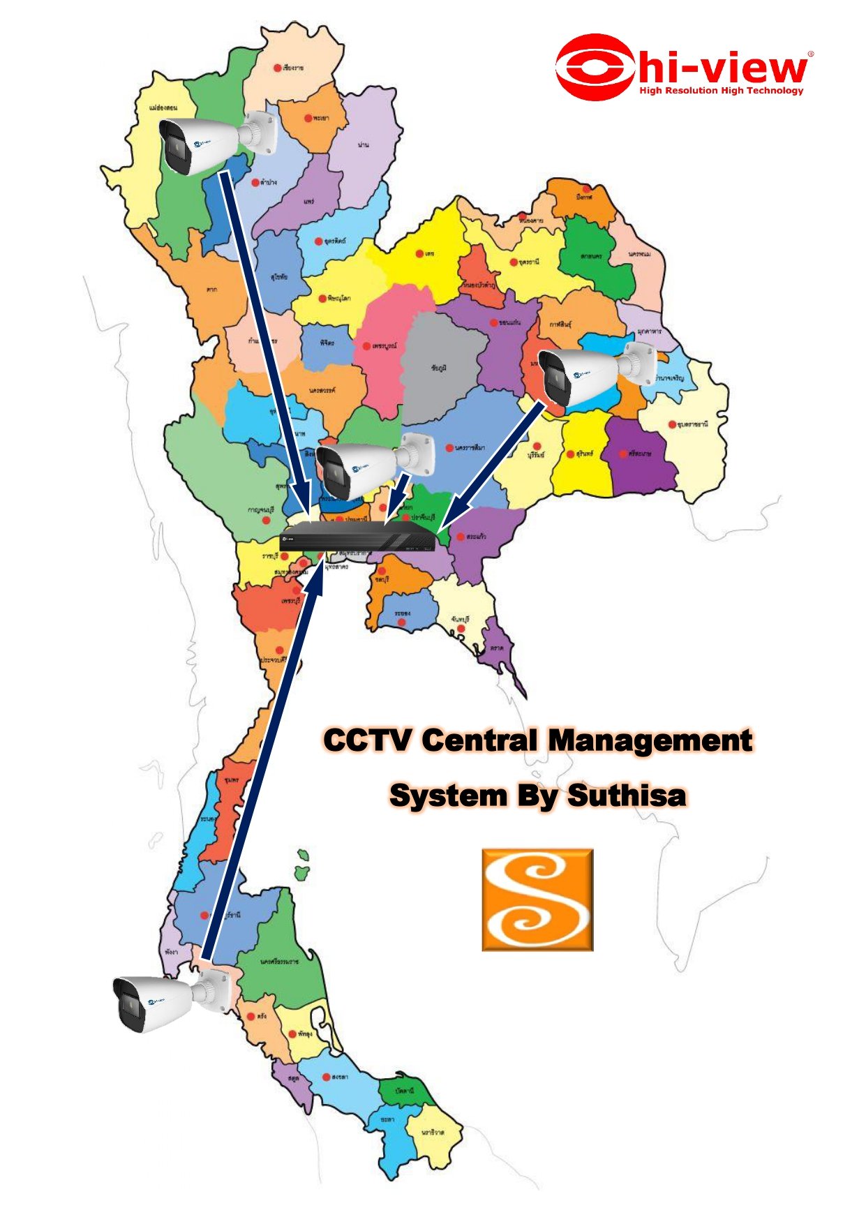 CCTV Central Management System By Suthisa ระบบจัดการกล้องวงจรปิด ...