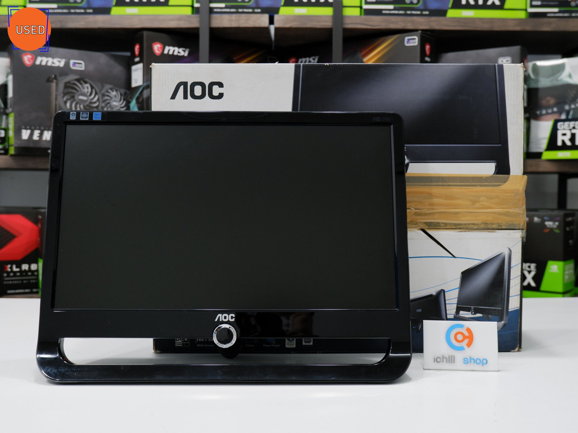 จอ (MONITOR) AOC F19 18.5 นิ้ว P11382 - ichillshop